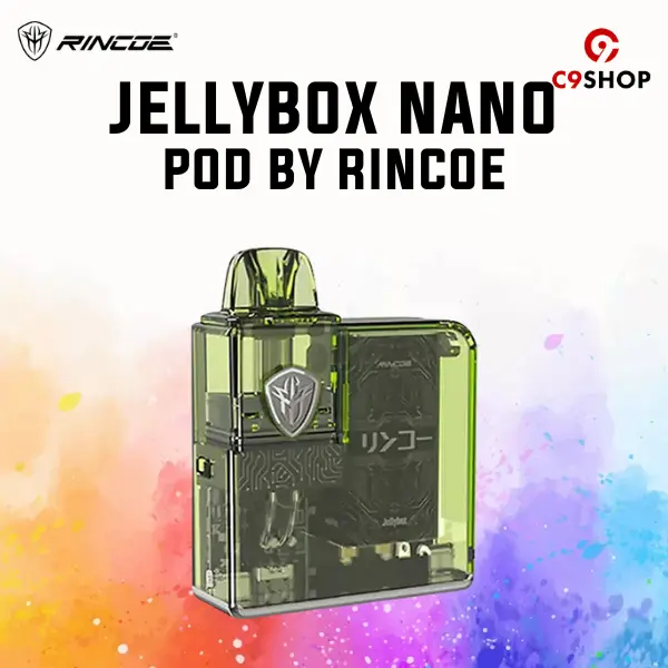 Jellybox Nano Pod By Rincoe - C9VAPOR