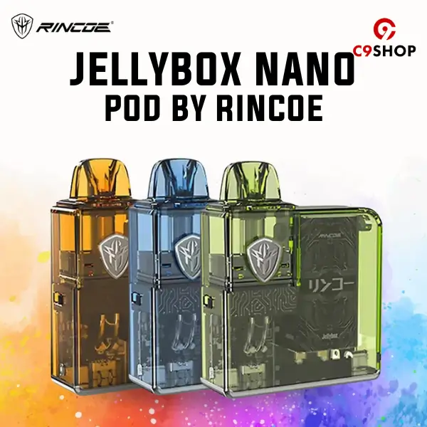 Jellybox Nano Pod By Rincoe - C9VAPOR