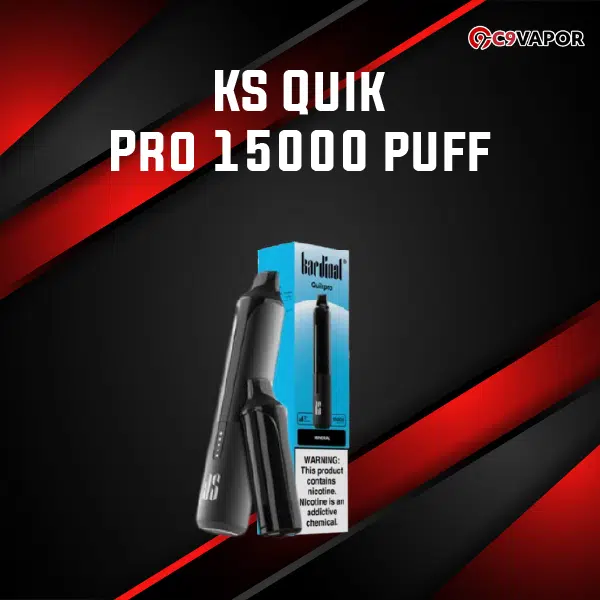 KS Quik Pro 15000 ราคาถูก พอตรุ่นใหม่ เปลี่ยนหัวน้ำยาได้