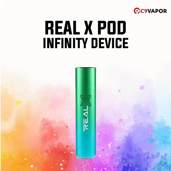 Real X Pod พอตเปลี่ยนหัวดีไซน์เท่ รองรับหัว Infinity ราคาถูก