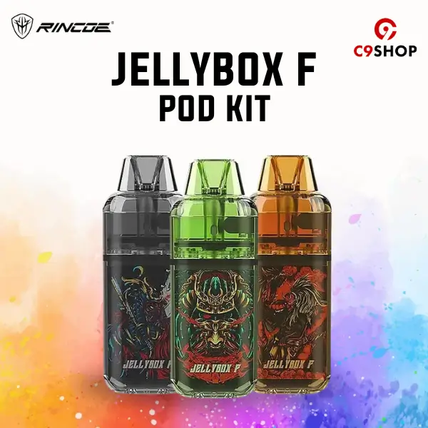 Rincoe Jellybox F Pod Kit - C9VAPOR