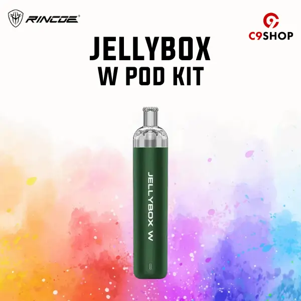 Rincoe Jellybox W Pod Kit - C9VAPOR