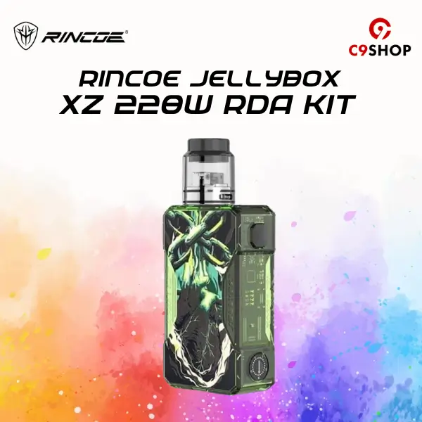 Rincoe Jellybox XZ 228W RDA Kit - C9VAPOR