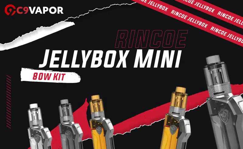 Rincoe Jellybox Mini 80W Kit พร้อมสูบ ราคาพิเศษ ส่งไวทั่วไทย