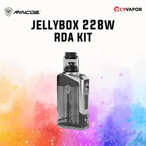Rincoe Jellybox 228W RDA Kit - C9VAPOR
