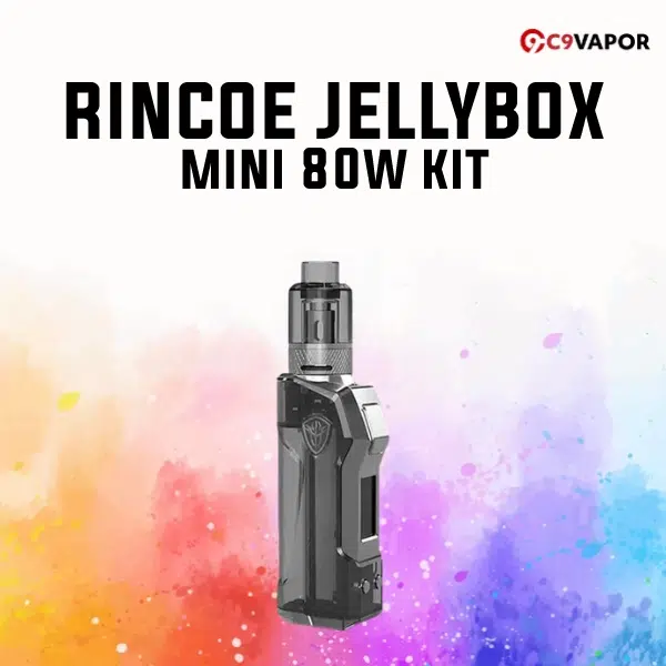 Rincoe Jellybox Mini 80W Kit พร้อมสูบ ราคาพิเศษ ส่งไวทั่วไทย