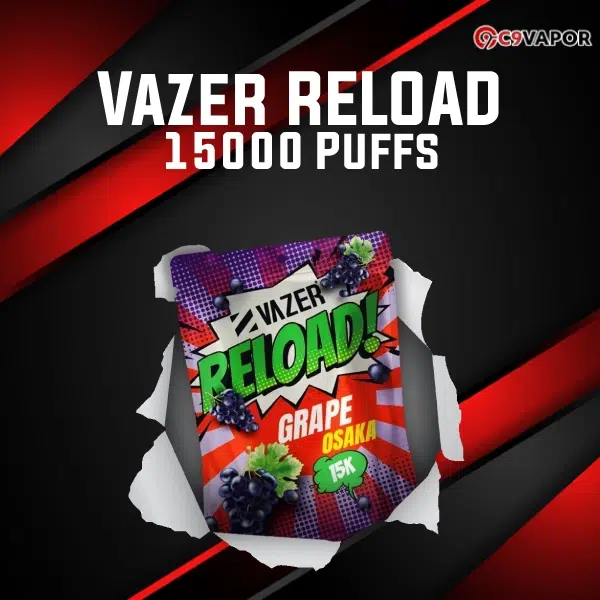 Vazer Reload 15K สูบได้สูงสุด 15000 คำ ราคาถูก พร้อมส่งด่วน