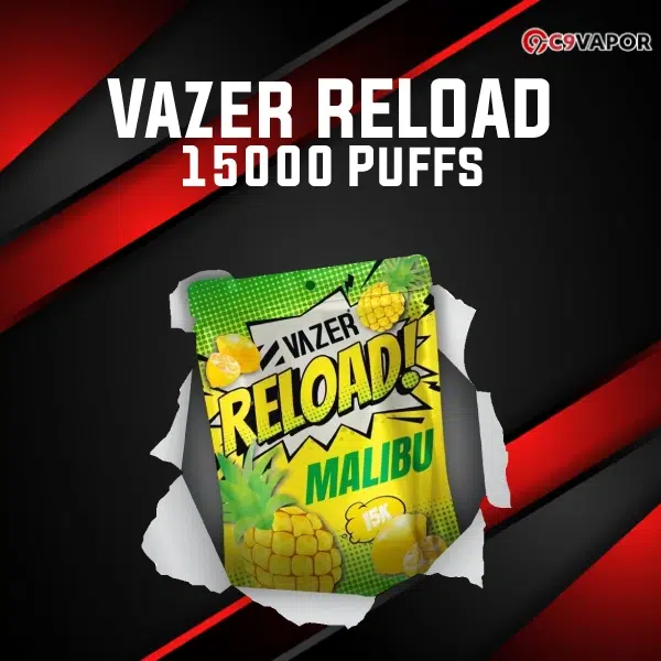Vazer Reload 15K สูบได้สูงสุด 15000 คำ ราคาถูก พร้อมส่งด่วน