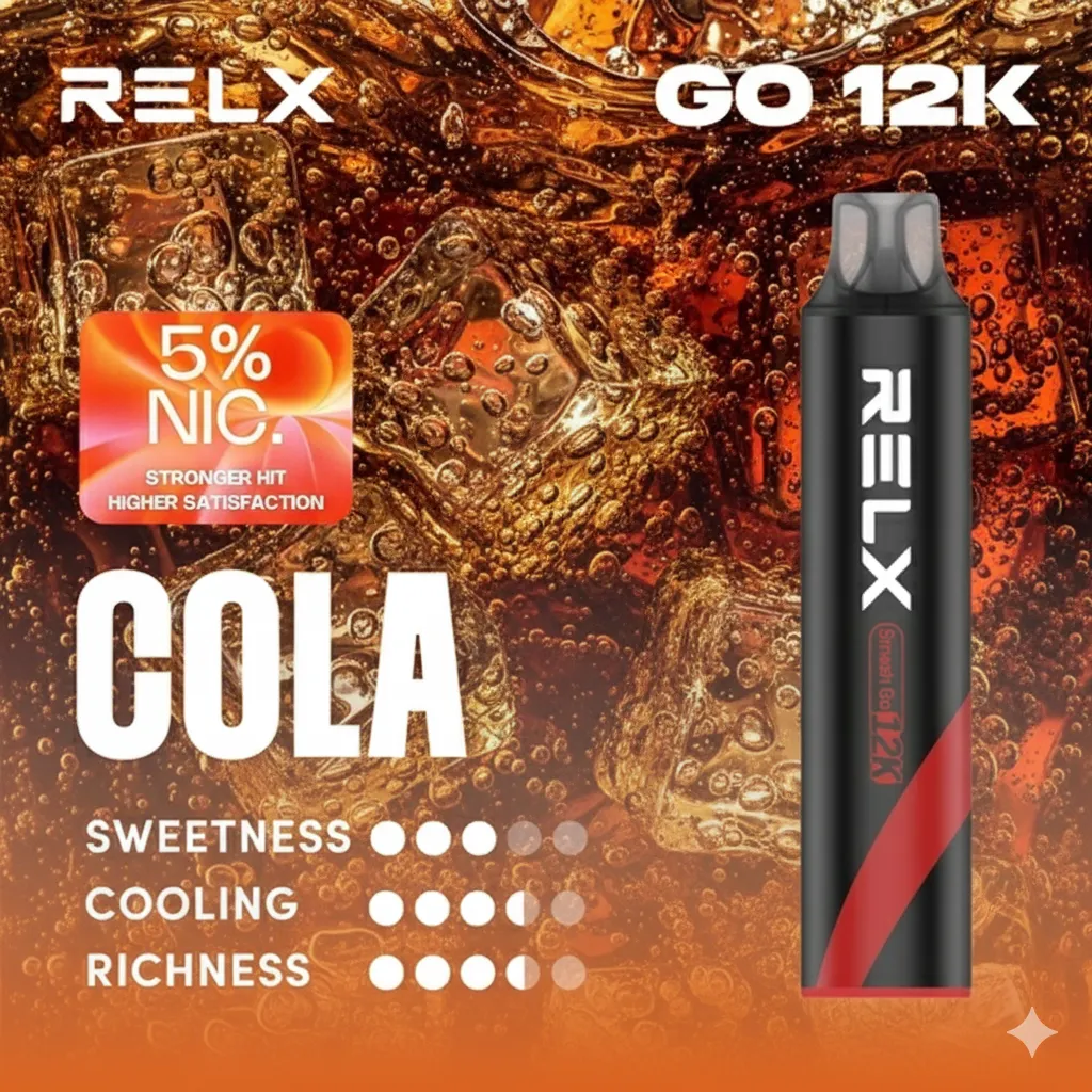 Relx Smash Go 12K สุดยอดพอตใช้แล้วทิ้งราคาสุดคุ้มที่ C9Vapor