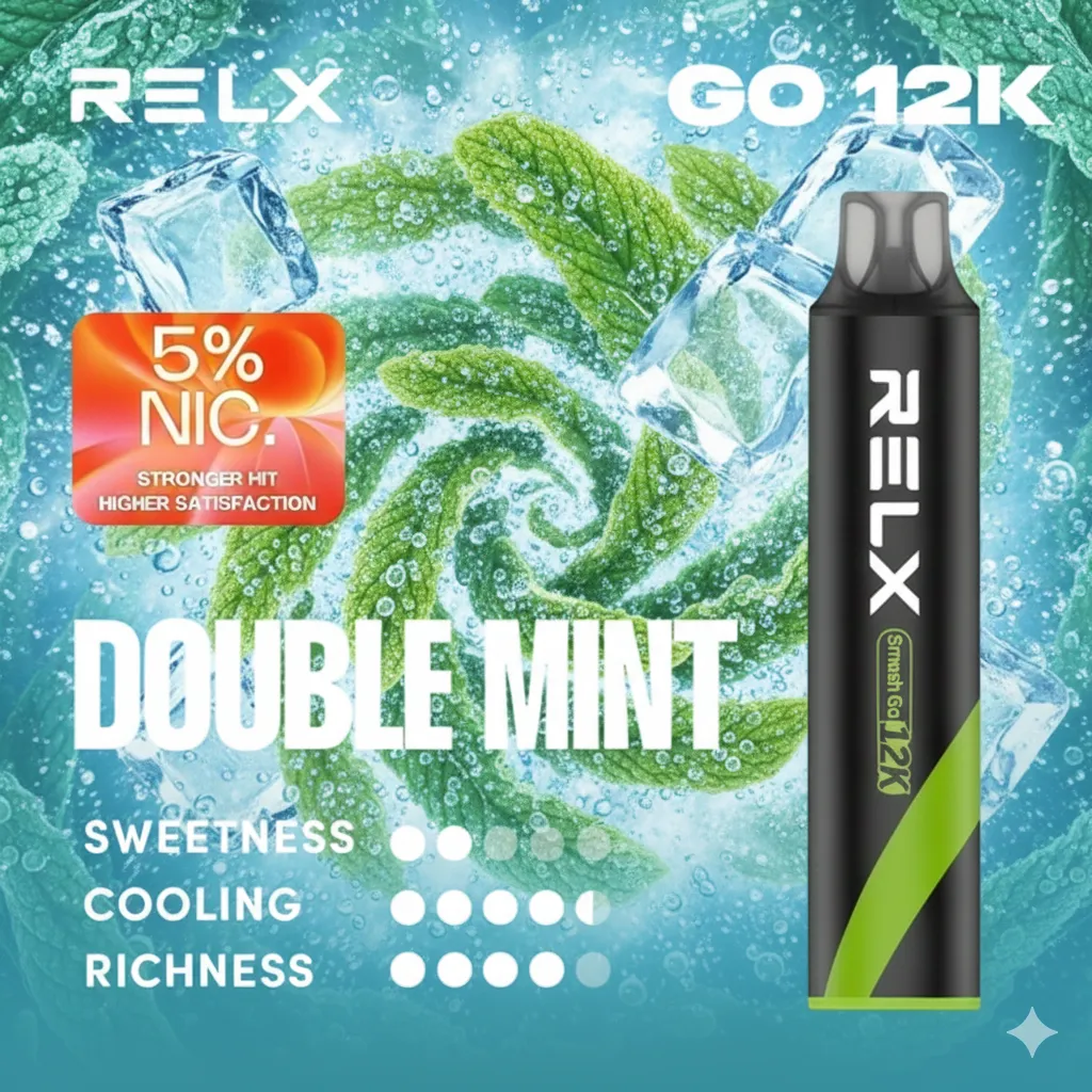 Relx Smash Go 12K สุดยอดพอตใช้แล้วทิ้งราคาสุดคุ้มที่ C9Vapor